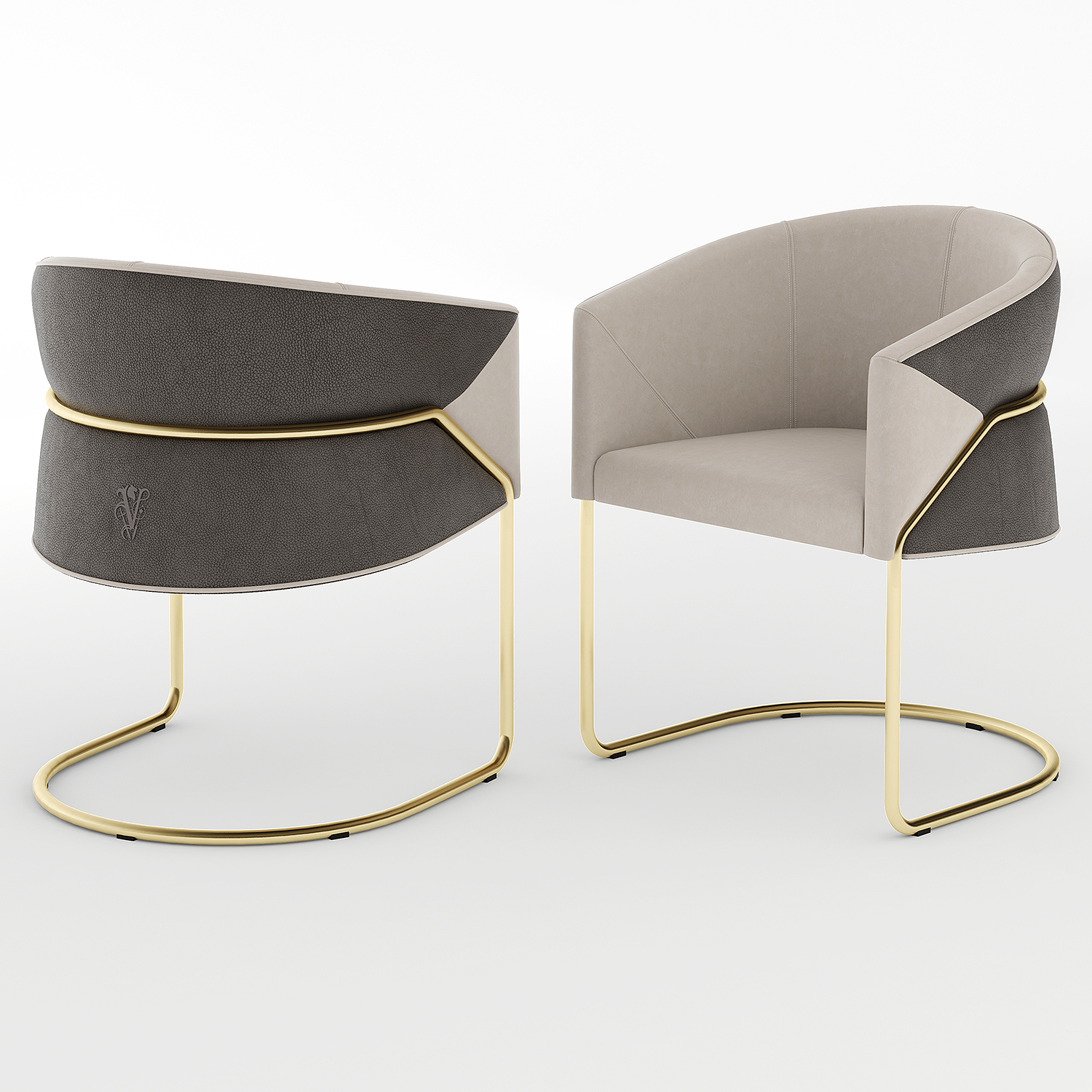 Visionnaire Morgan-Bonnie Starlight Dining Set by kinetokor | 3DOcean